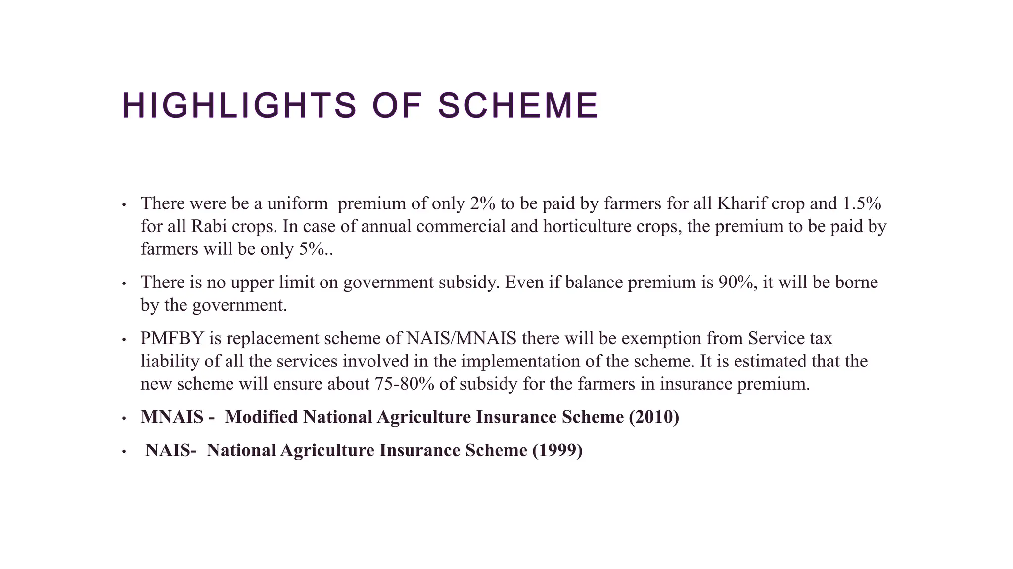 PMFBY , Pradhan Mantri Fasal bima yojna | PPTX