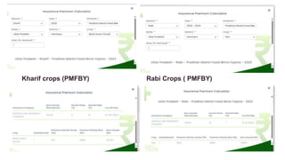 PMFBY , Pradhan Mantri Fasal bima yojna | PPTX