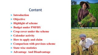 PMFBY ( pm fasal bima yojana) PPT psl.pptx