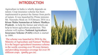 PMFBY ( pm fasal bima yojana) PPT psl.pptx