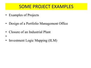 PROJECT MANAGEMENT AND FINANCE | PPTX