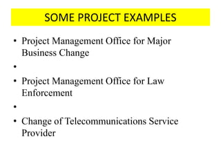PROJECT MANAGEMENT AND FINANCE | PPTX