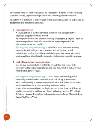Virtual Project Management | PDF | Web Conferencing | Computer Software and Applications