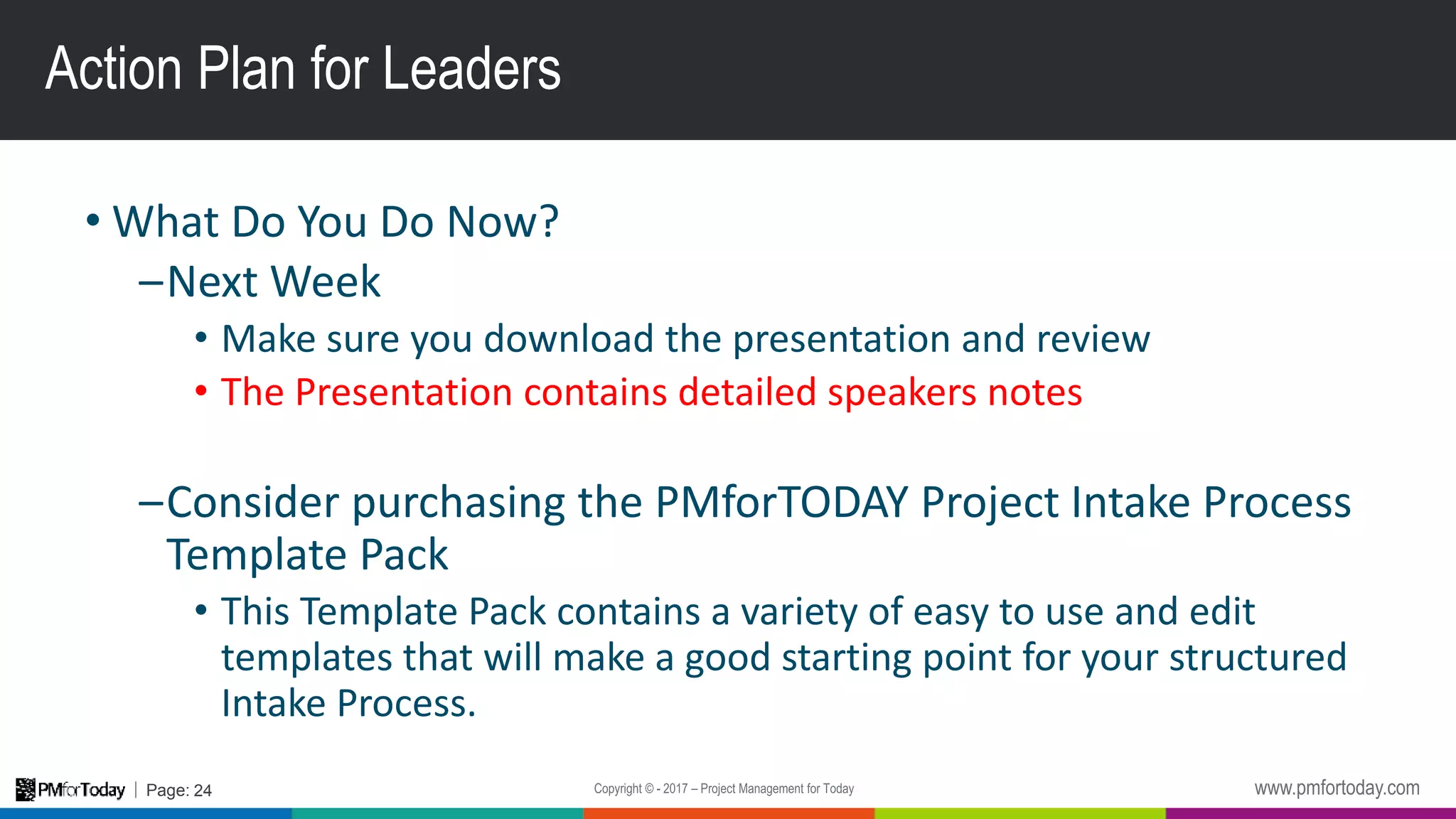 How To Use a Structured Project Intake Process to Improve your Project ...
