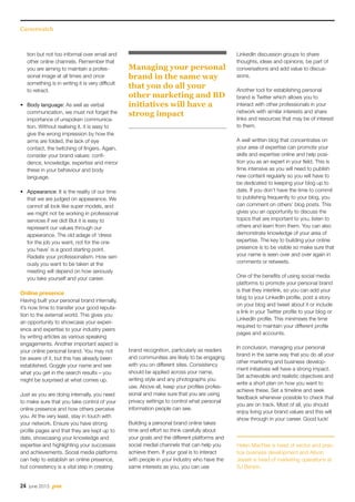 Article/Managing Your Personal Brand | PDF