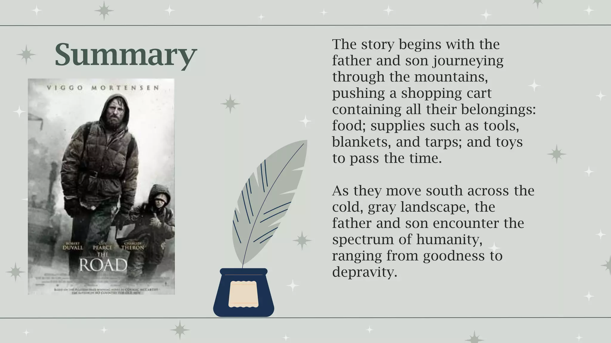 The Road Cormac McCarthy - Presentation Slides - By Rehan Butt | PDF