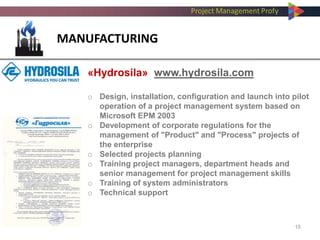 Project Management Profy, Portfolio | PPT