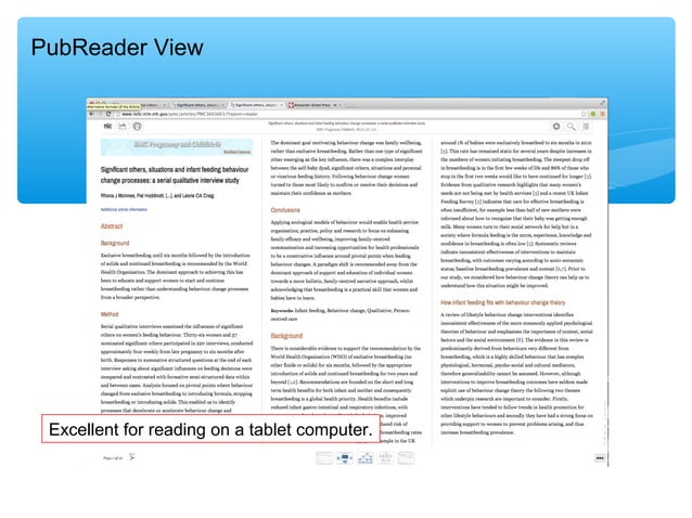 Finding Free Full-text PubMed Central Articles in PubMed | PPT