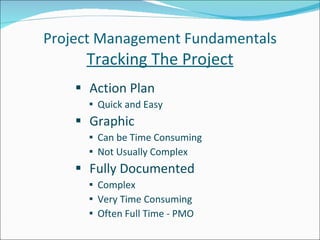 Project Mgmt Fundamentals | PPT
