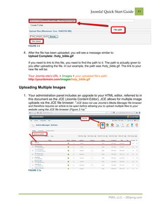 PMG-Joomla-Quick-Start-Guide | PDF | Internet for Beginners | Internet