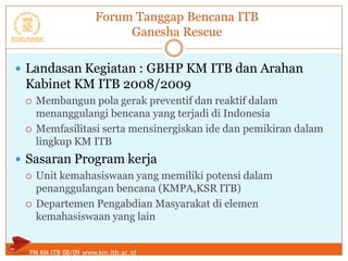 Ganesha Rescue ITB | PPT