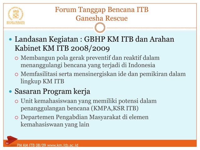Ganesha Rescue ITB | PPT