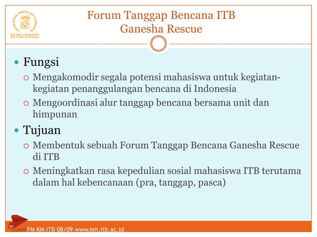 Ganesha Rescue ITB | PPT