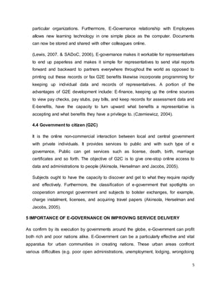 Public Management and Governance | DOCX | Internet | Computing