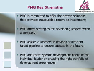 PMG creating leaders | PPT