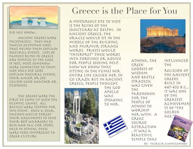 Pm greece brochure | PDF | Europe Travel | Travel Locations