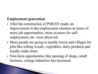 PMGSY | PPTX