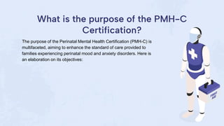 PMH-C Exam Questions | Perinatal Mental Health | PDF