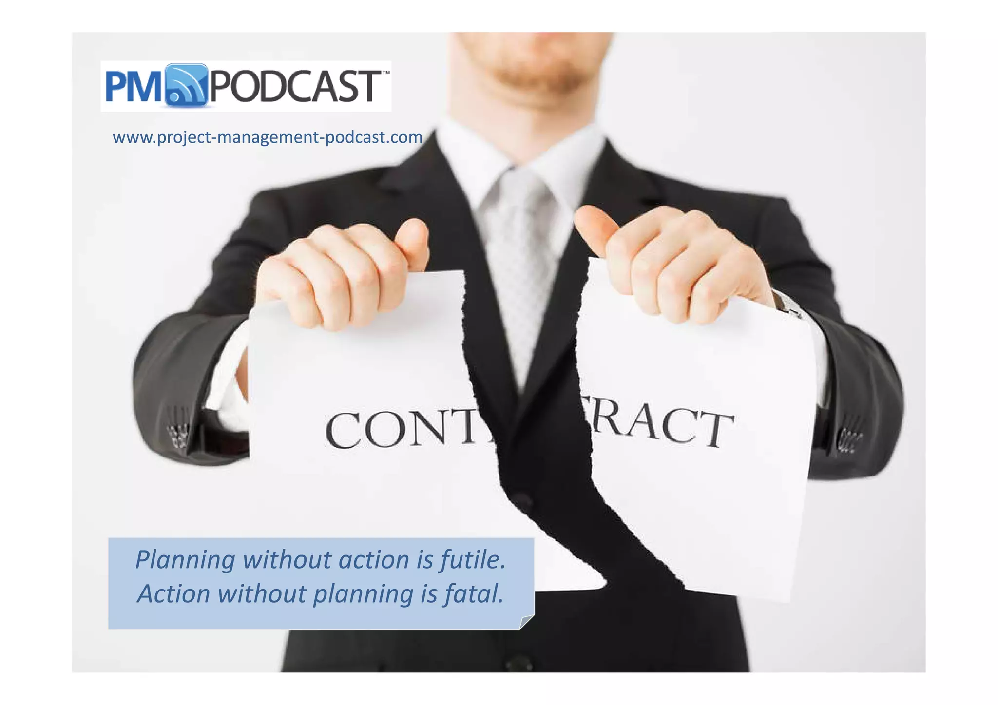 Planning without action is futile... | PPT