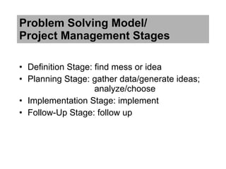 Project Management Skills | PPT