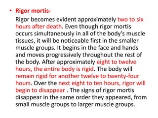 Post Mortem Interval | PPTX