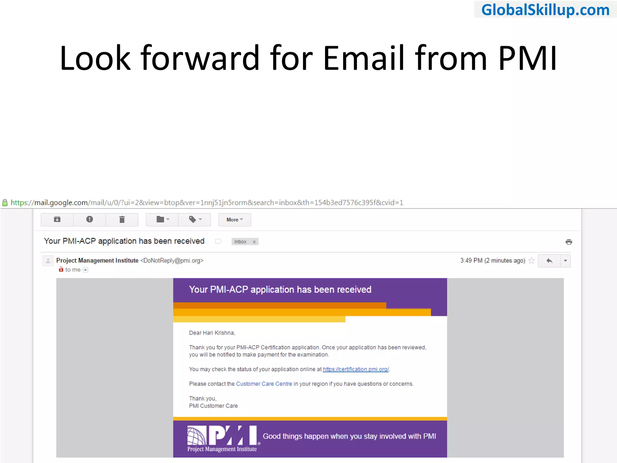 Easy 1-2-3 like Steps for PMI ACP Application Submission for Exam | PPT