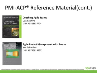 PMI-ACP Certifcation Overview | PPT