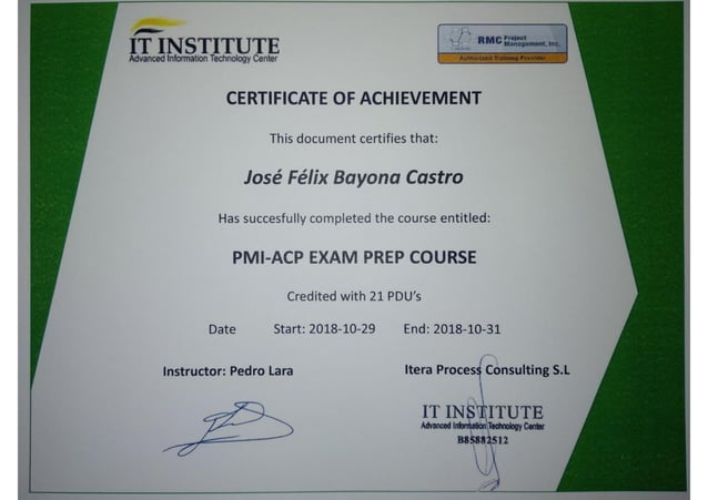 PMI-ACP Exam Prep Course | PDF | Secondary Education | Education