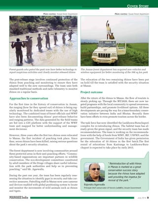 A Safe Home for Rhinos - PMI Manage India | PDF