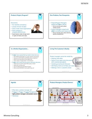 Product Management Basics for Project Managers | PPT