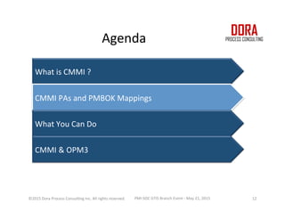 CMMI & PMBOK & OPM3 | PPTX