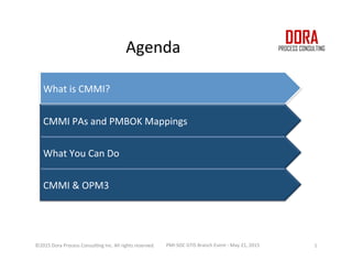 CMMI & PMBOK & OPM3 | PPTX