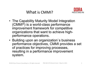 CMMI & PMBOK & OPM3 | PPTX