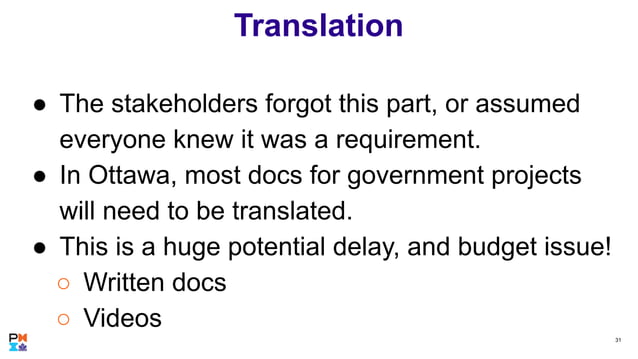 In the Know: Planning Knowledge Projects by Kevin McGowan | PPT