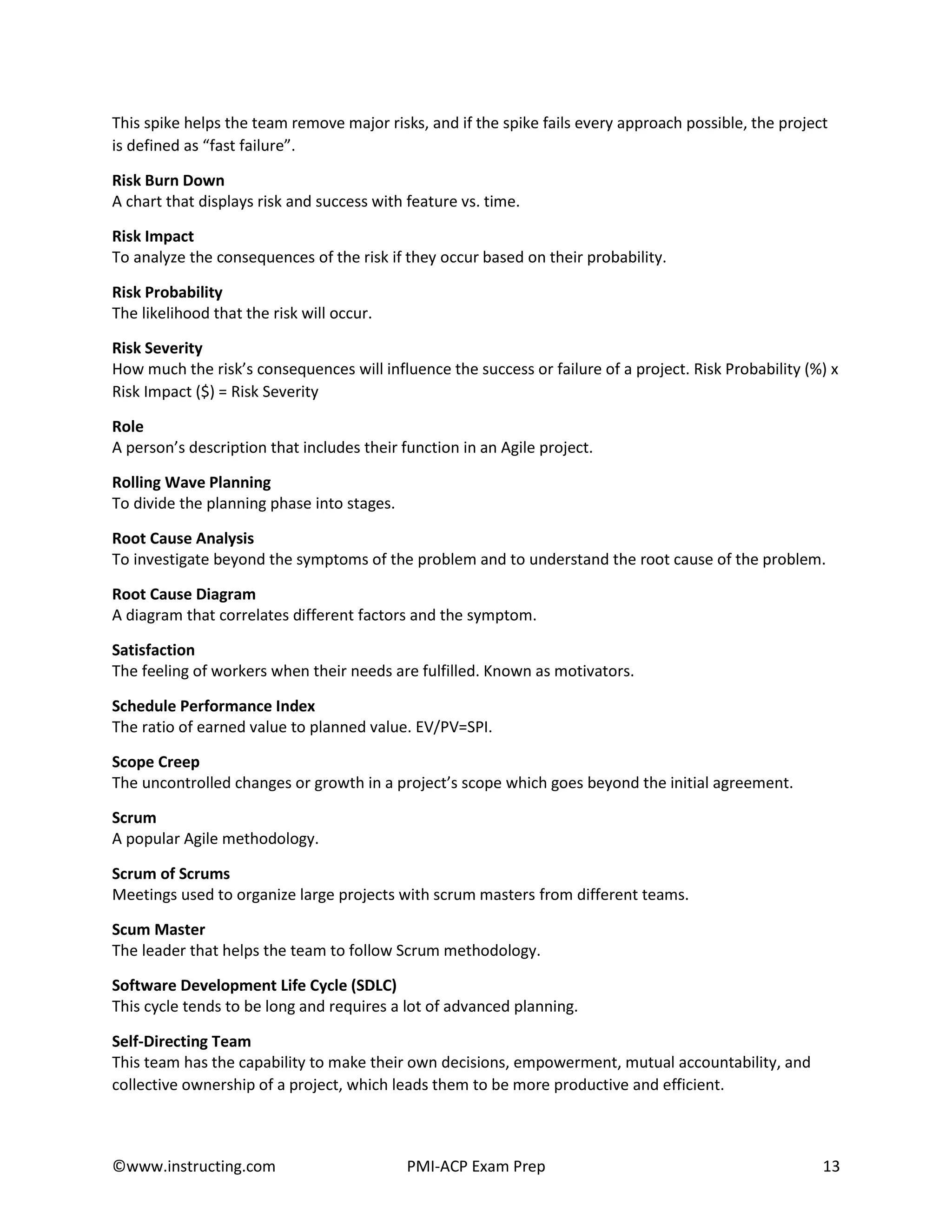 Agile glossary | PDF | Computer Software and Applications | Computing