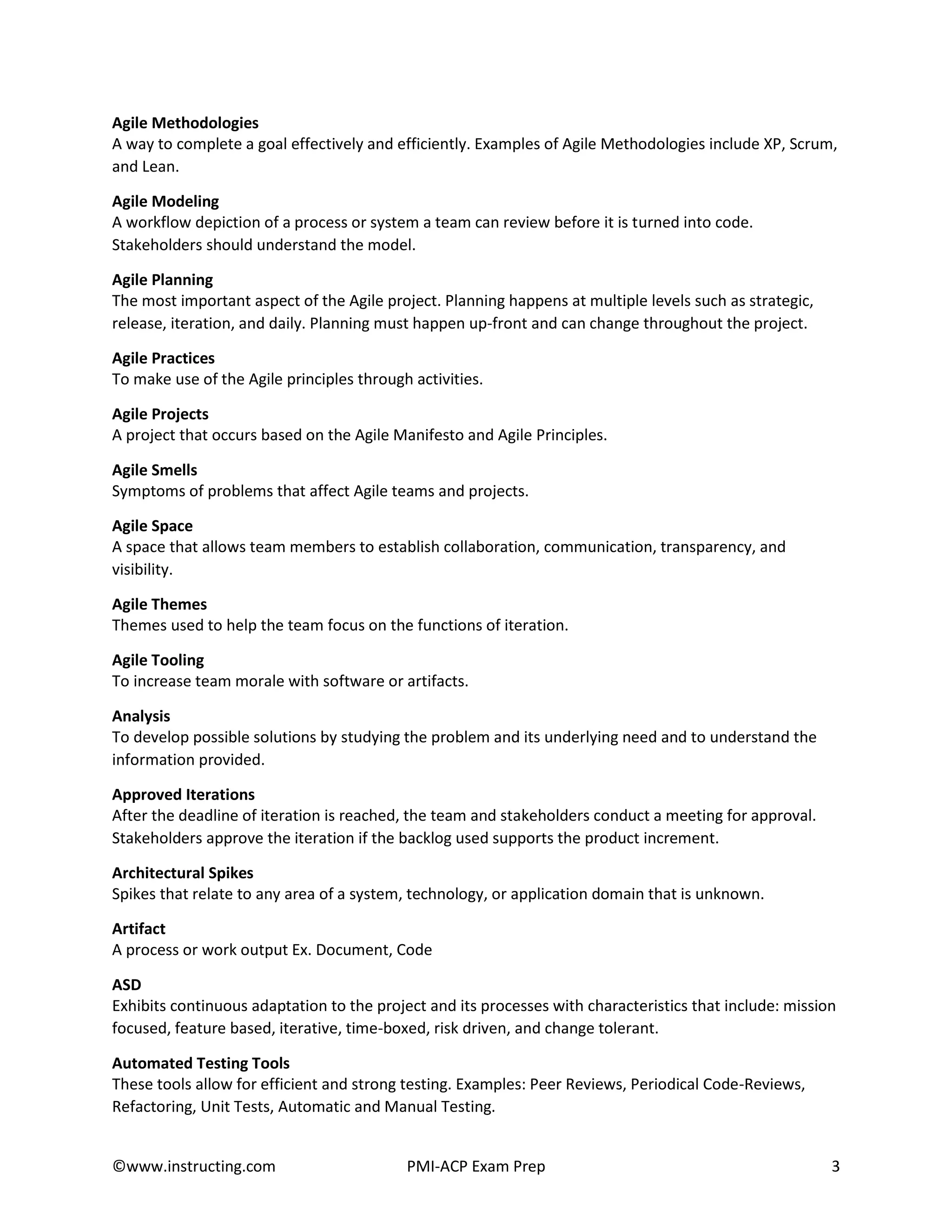 Agile glossary | PDF