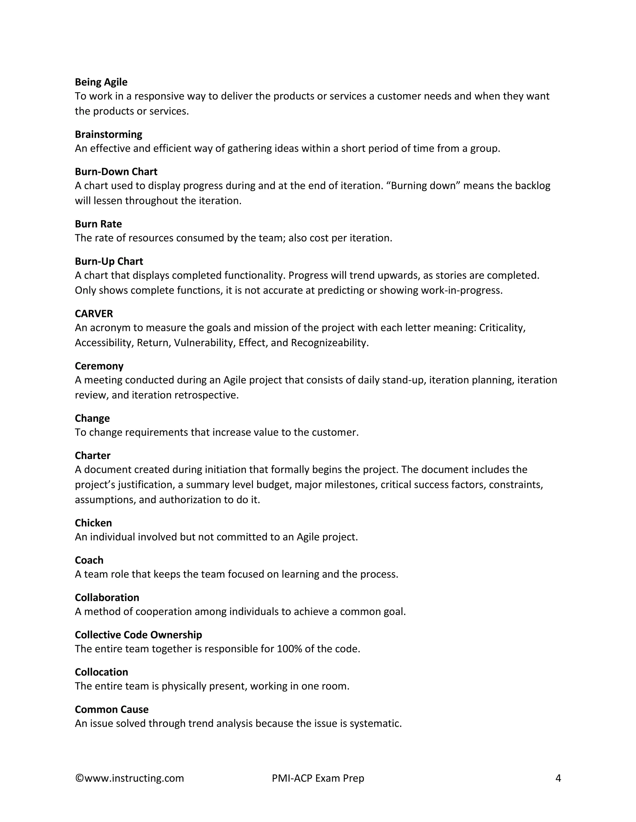 Agile glossary | PDF