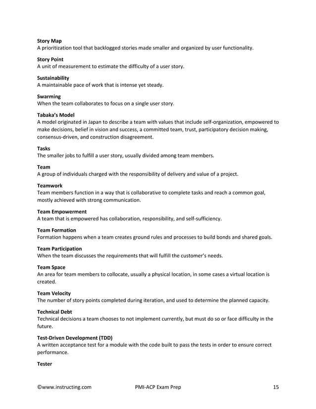 Agile glossary | PDF | Computer Software and Applications | Computing