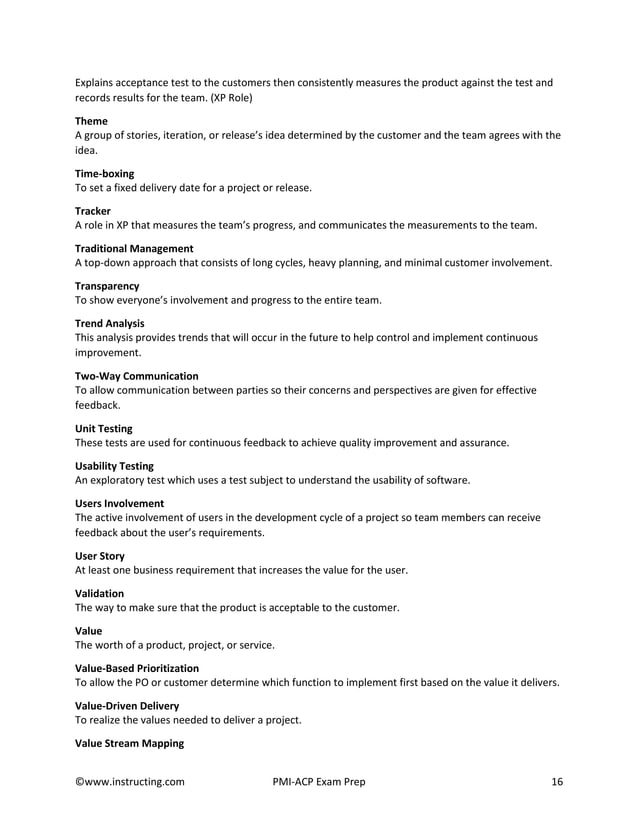 Agile Glossary Pdf Computer Software And Applications Computing