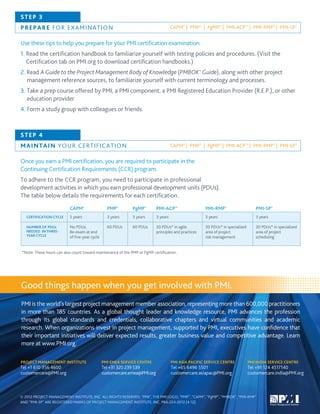 Brochure PMI us_v5 | PDF