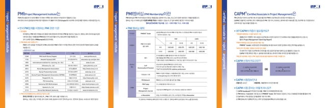 PMI-PMP & CAPM Brochure | PDF