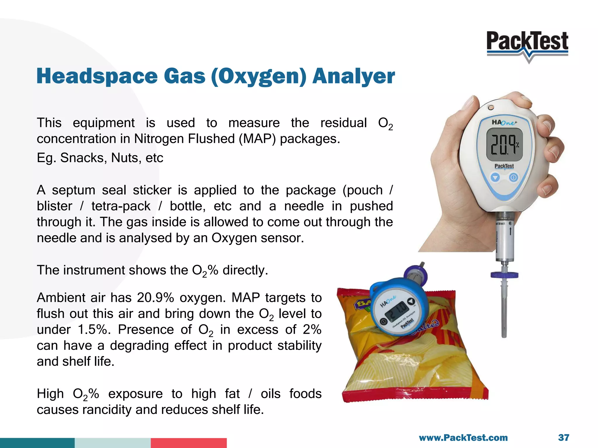 Packaging Testing Equipment / Solutions by PackTest.com