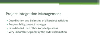 Project Integration Management - PMP Preparation | PPTX