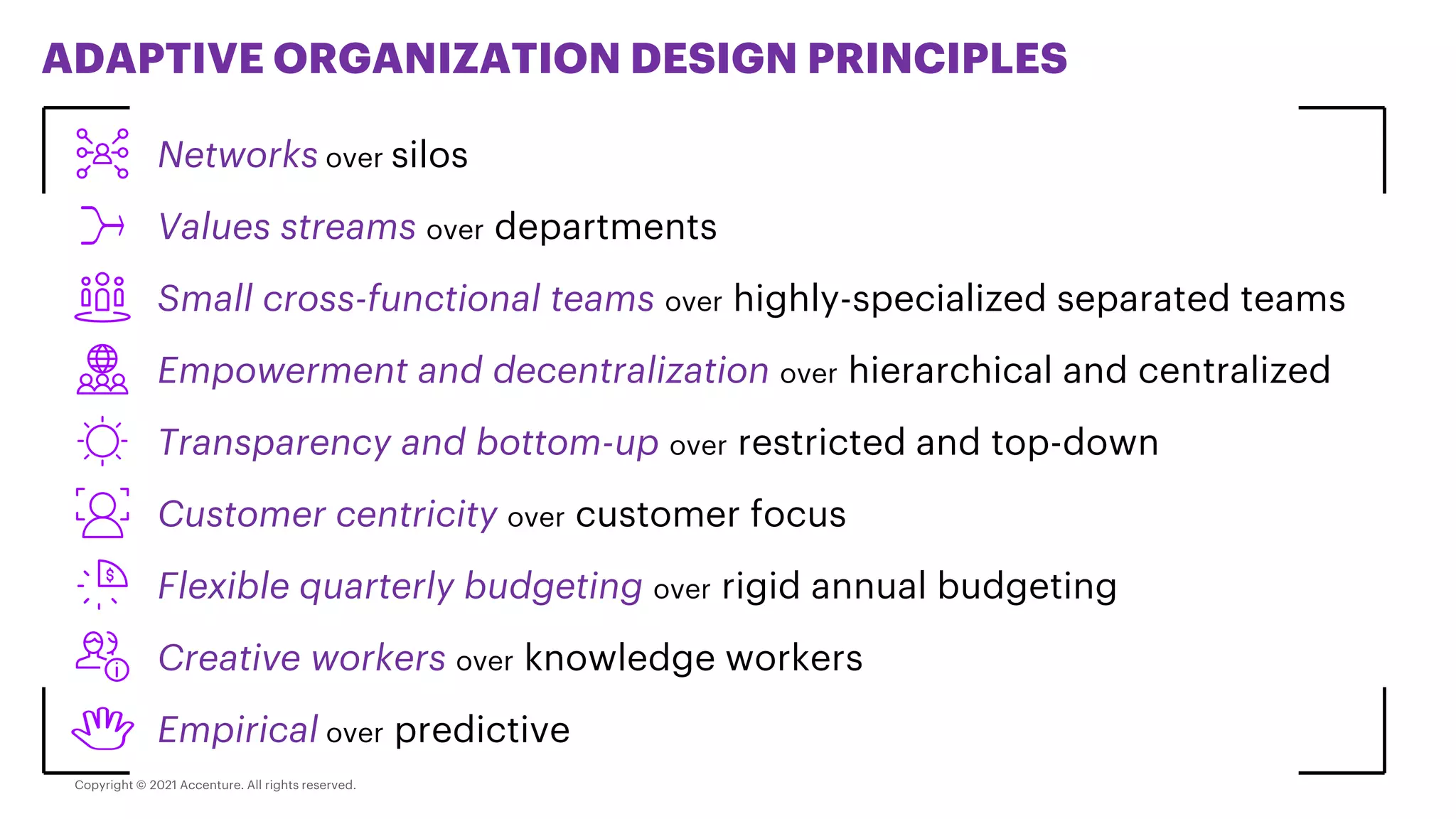 Designing adaptive and nimble organizations | PDF