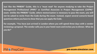 PMI® Code of Ethics and Professional Conduct for PMP® | PDF