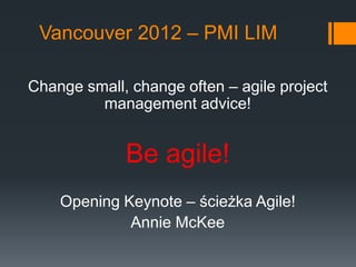 PMI Agile CoP | PPTX