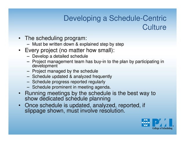 Schedule-Centric View Of Contract Admin | PPT