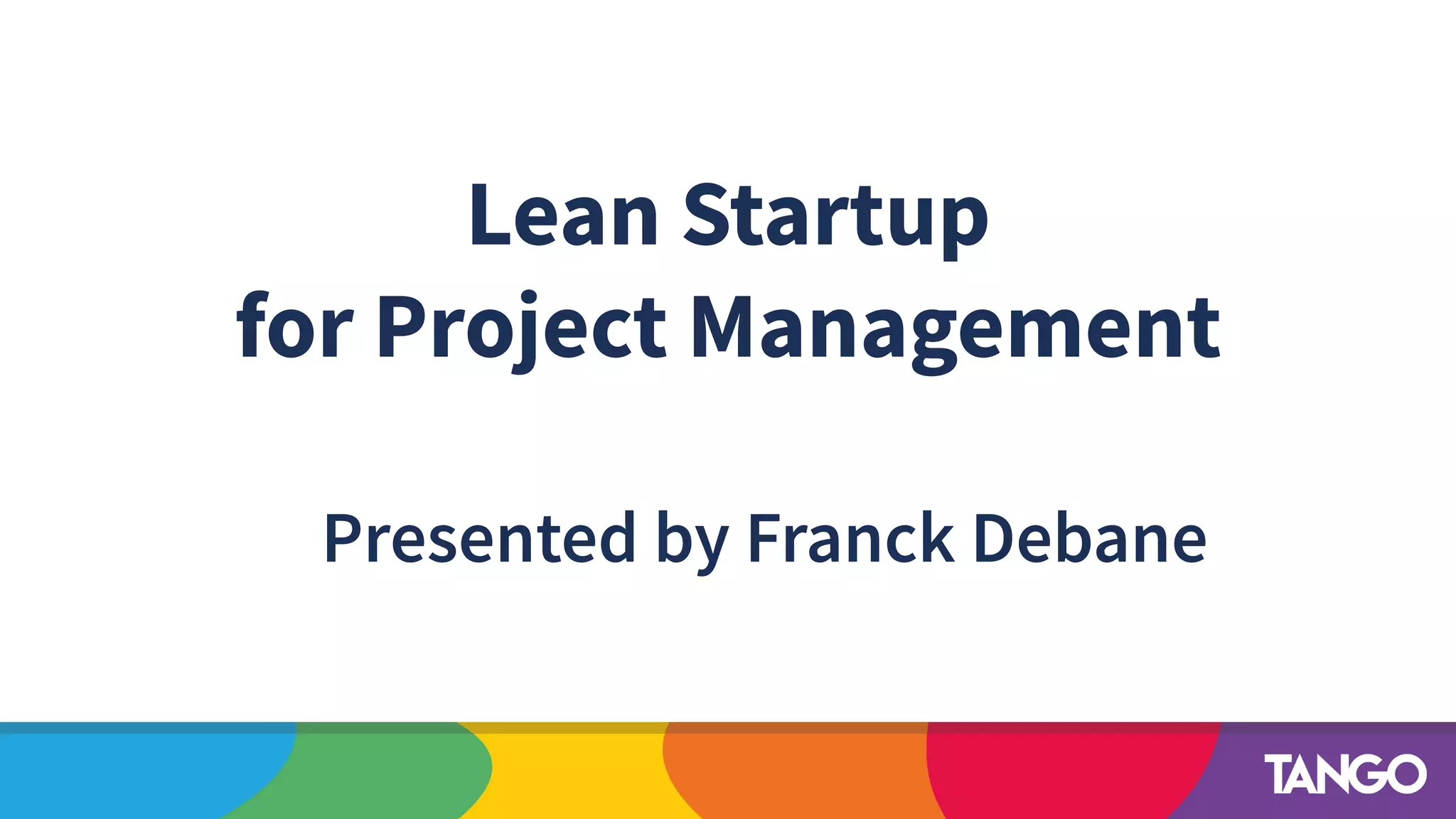 PMI france lean startup for project management | PDF