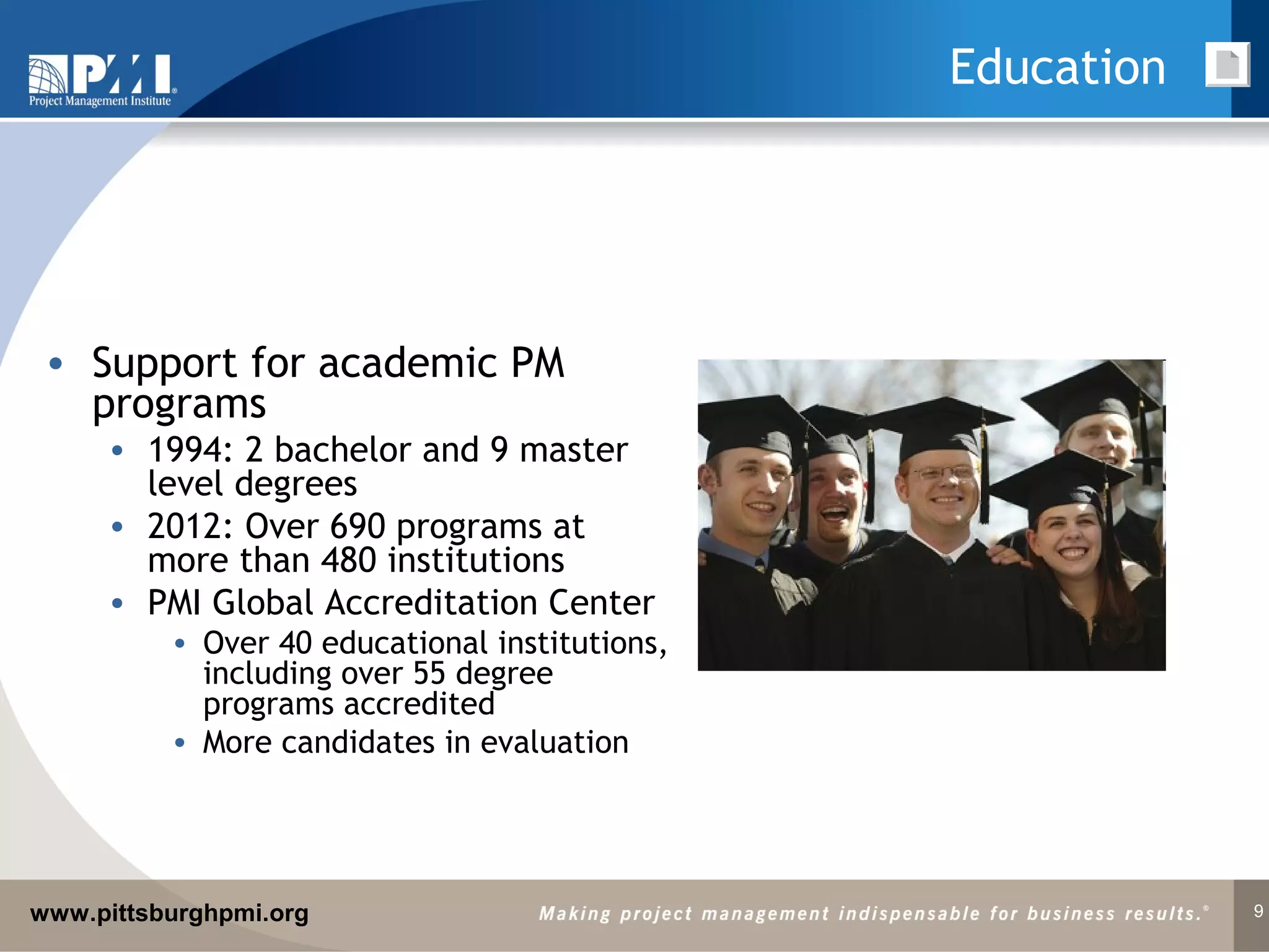 PMI global Pittsburgh presentation - revised - 20131201 | PPT