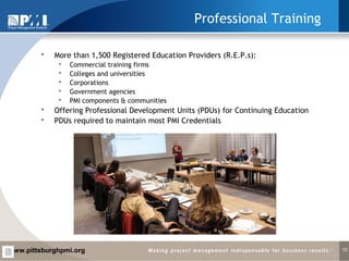PMI global Pittsburgh presentation - revised - 20131201 | PPT
